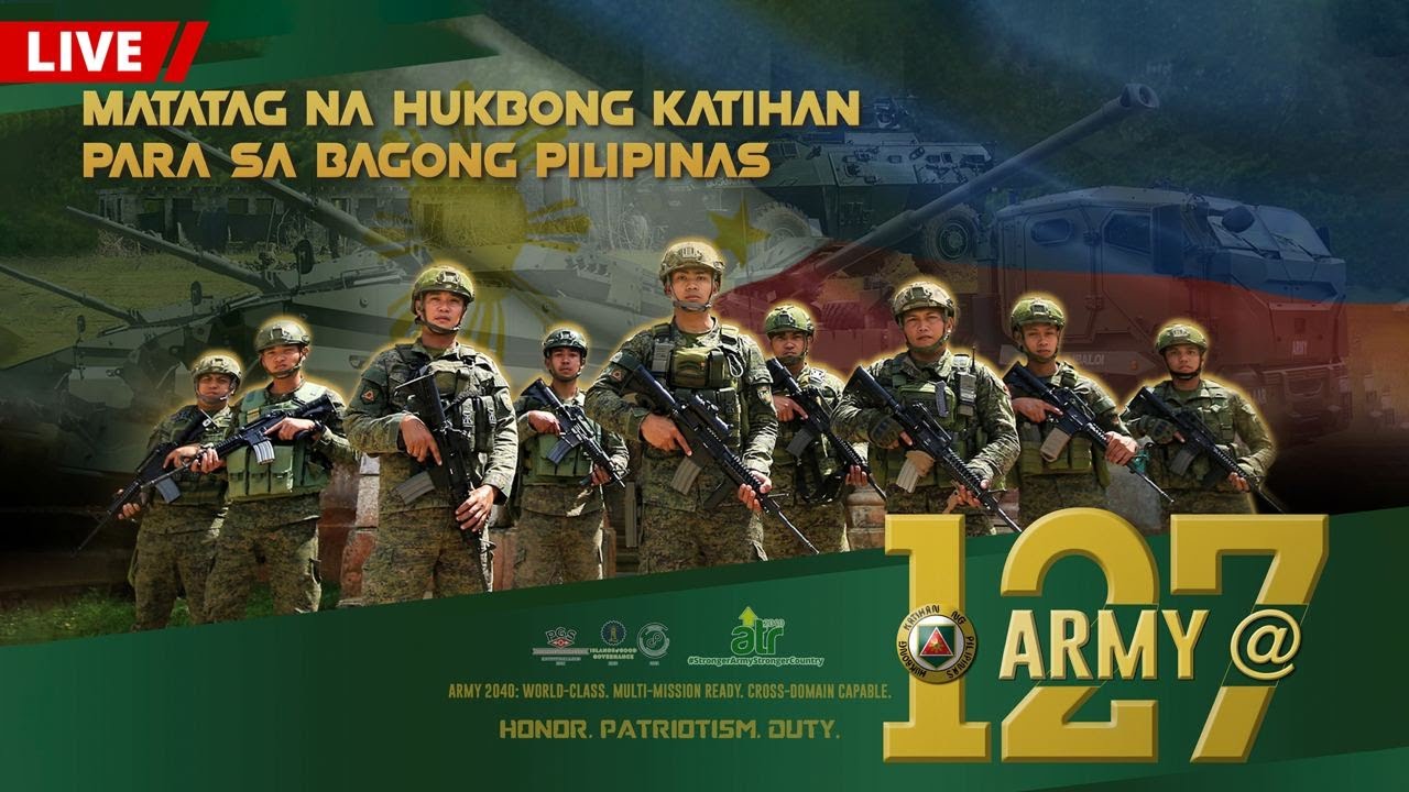 127th Anniversary of the Philippine Army 03/22/2024 - YouTube