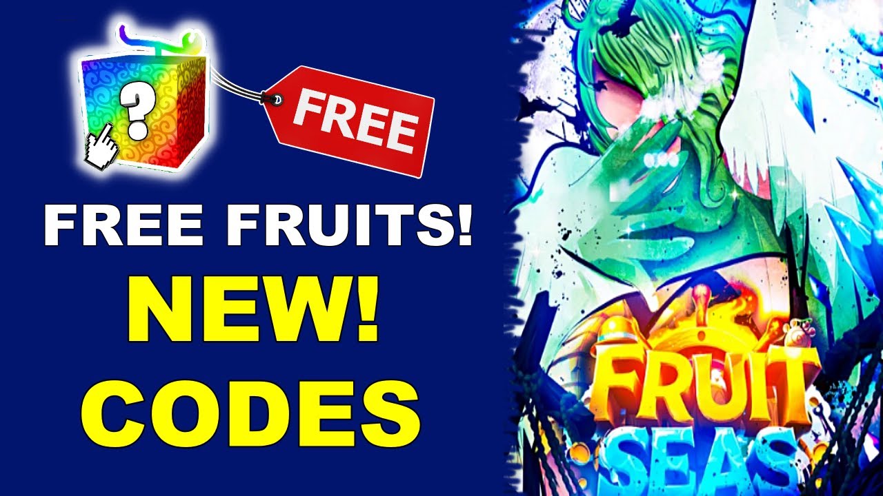 *NEW* ALL WORKING Free Fruit CODES FOR FRUIT SEAS - ROBLOX FRUIT SEAS ...