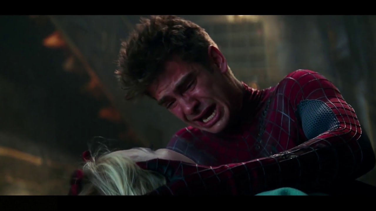 Peter Parker Crying Spiderman