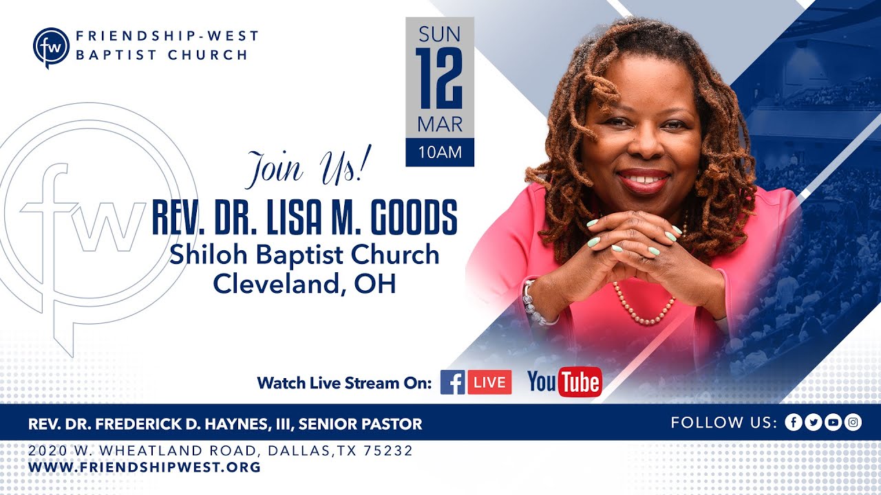 Sunday Worship feat. Rev. Dr. Lisa M. Goods - YouTube