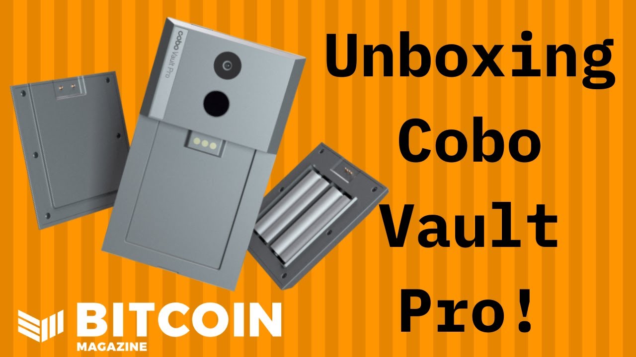 Bitcoin Wallet: Cobo Vault Pro Unboxing - YouTube