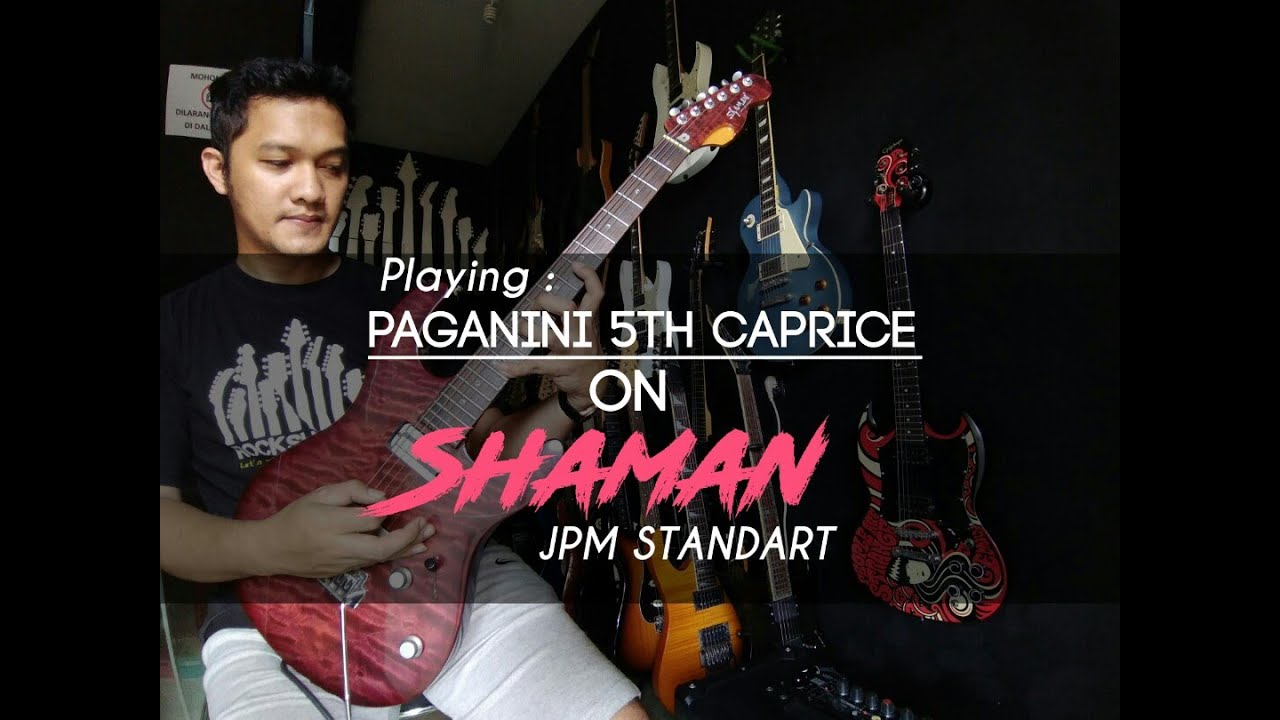 Steve Vai - Paganini 5th Caprice (Crossroads) - Review Shaman JPM ...