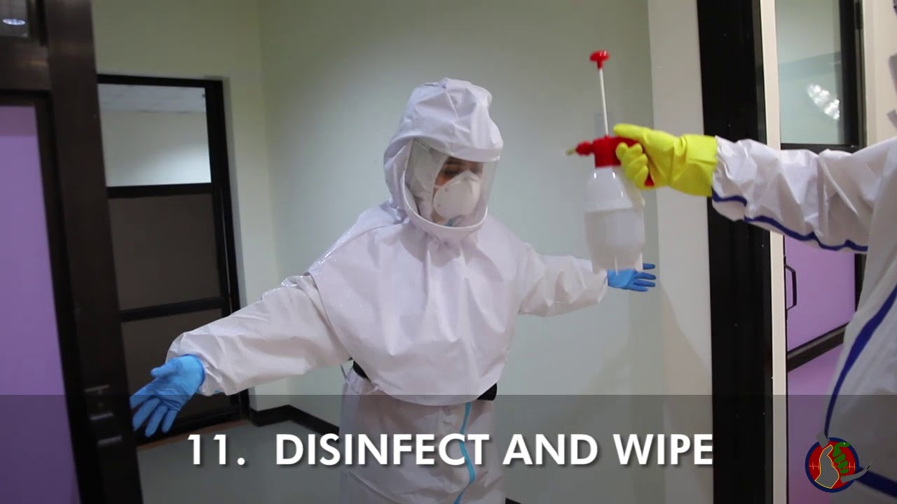 SPMC Anesthesia PAPR Donning and Doffing - YouTube