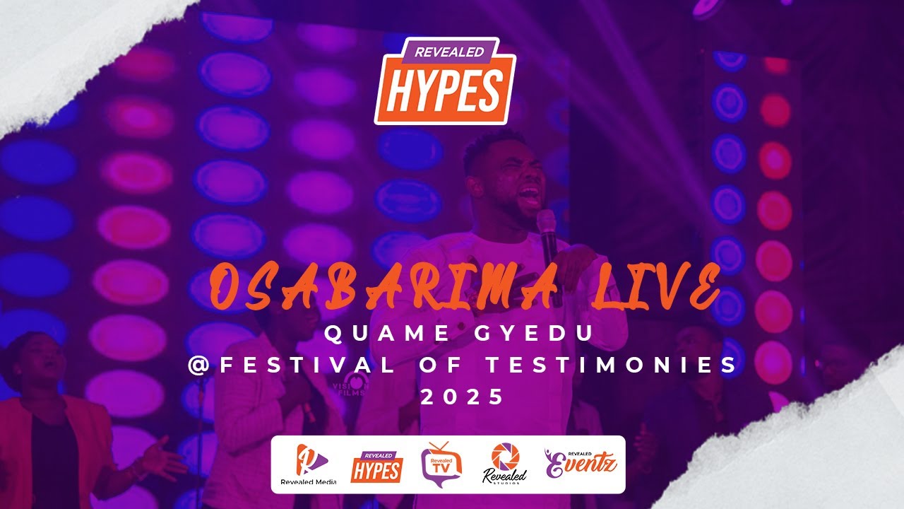 Osabarima remix by Minister Quame Gyedu sings @ FOT 2025 - YouTube