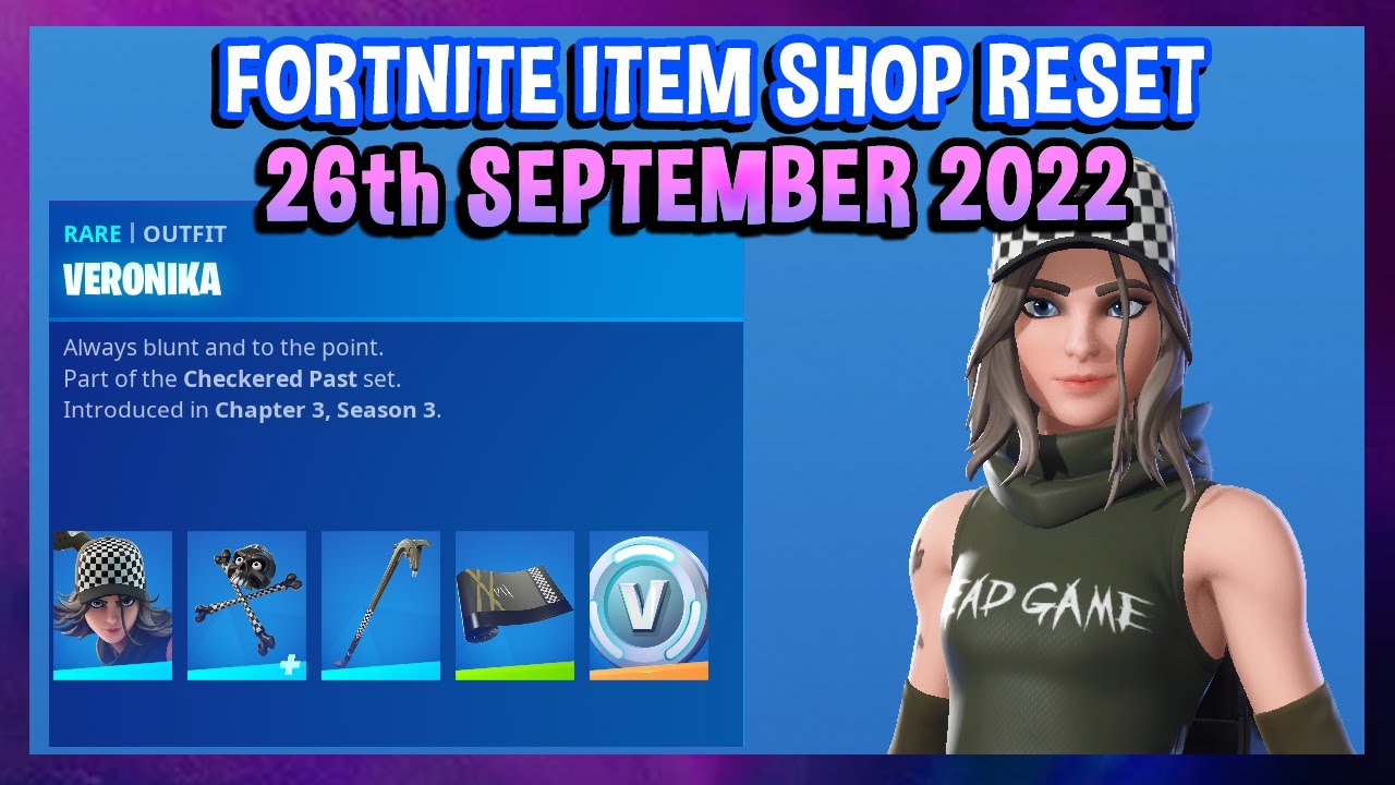 *NEW* CHECKERED PAST STARTER PACK + QUEASY'S LOCKER! (Fortnite Item ...