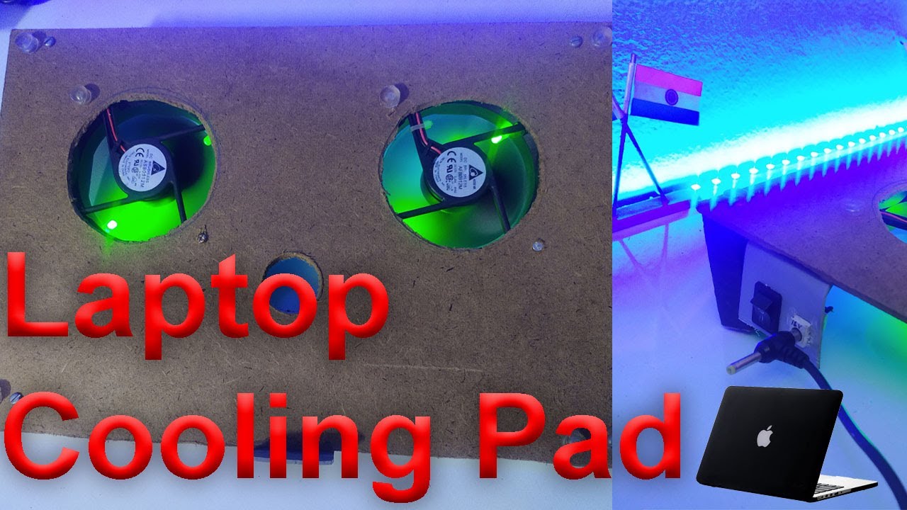 How To Make Laptop Cooling Pad Only RS:150/- (At home) - YouTube