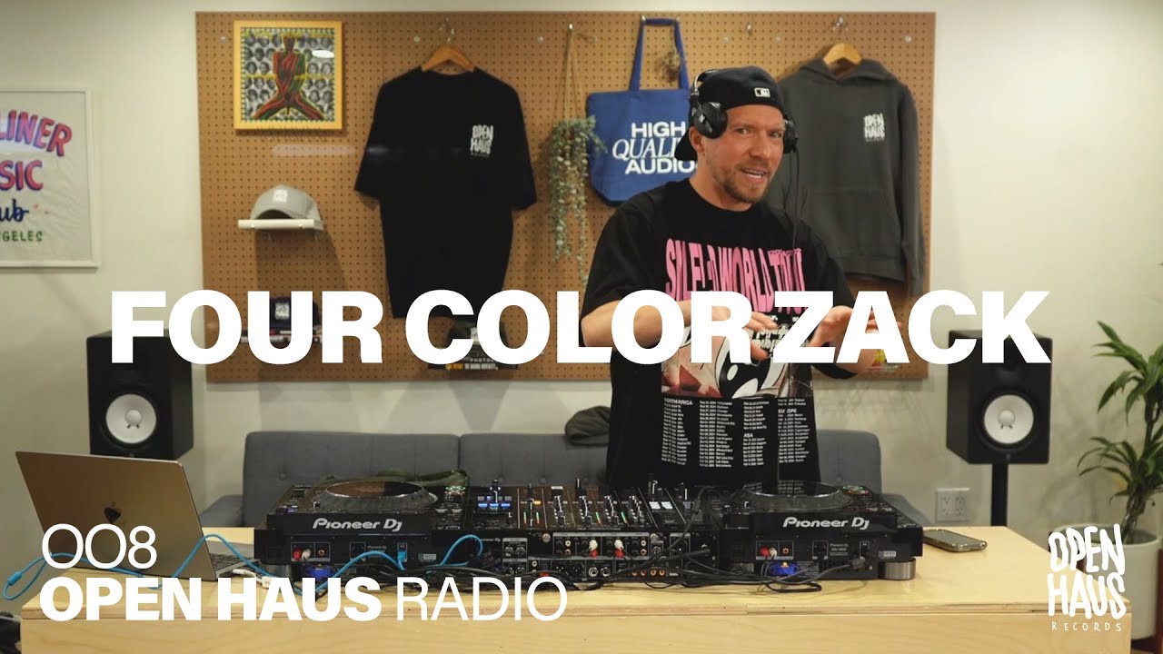 OPEN HAUS SESSIONS 008 - FOUR COLOR ZACK - YouTube