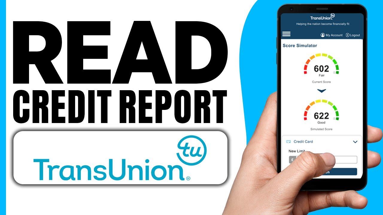 How To Read TransUnion Credit Report (2025) - YouTube