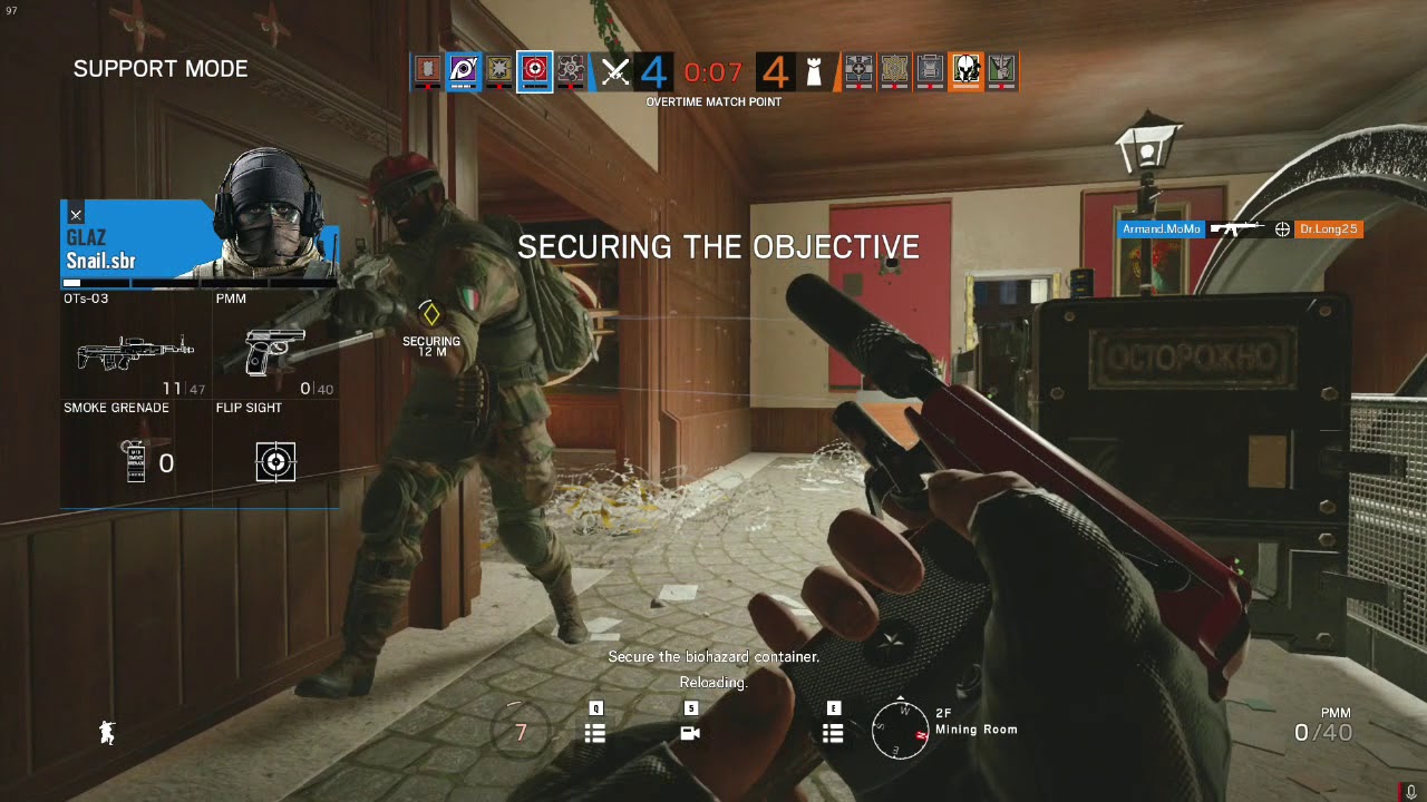 R6 Siege How to play Glaz starring a potato - YouTube