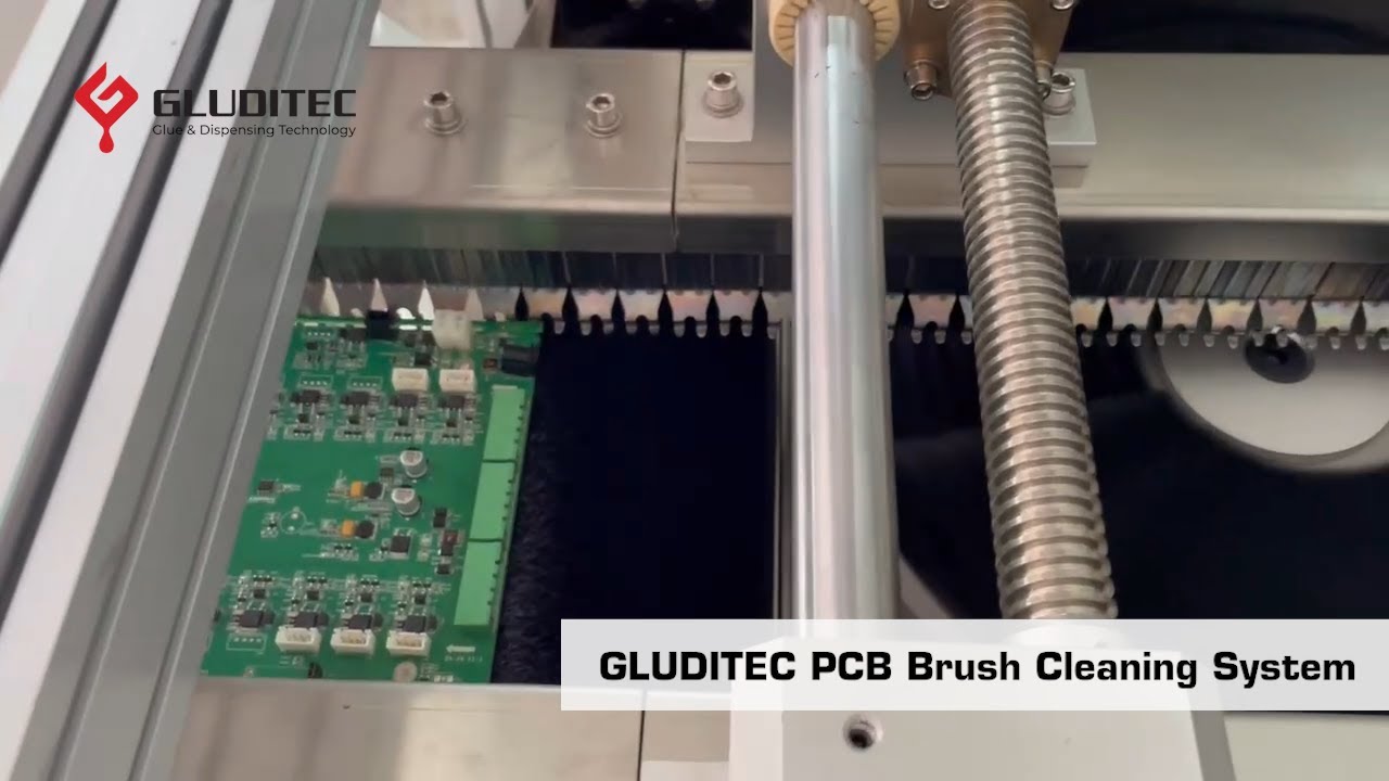 GLUDITEC PCB Brush Cleaning System - TBC 15x Series - YouTube