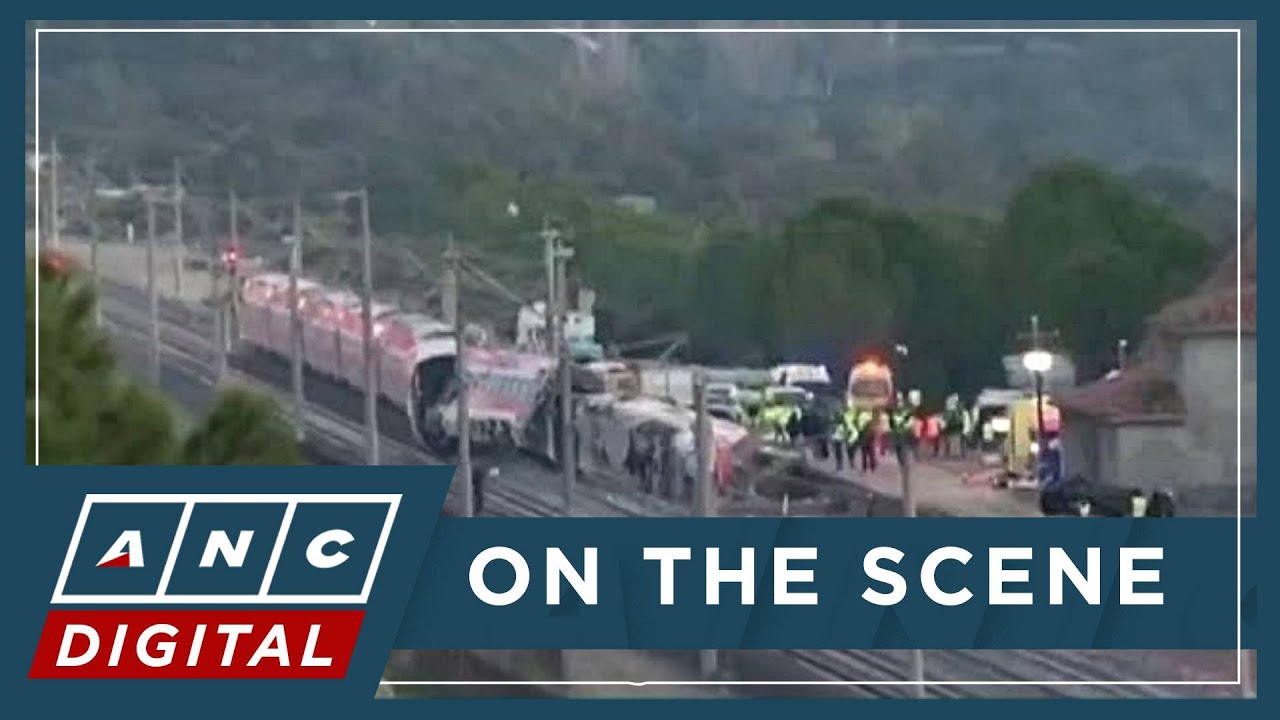 WATCH: Drone footage shows scene of deadly high-speed train collision ...