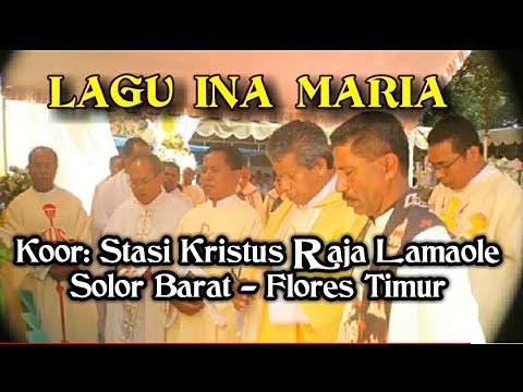 Lagu Lamaholot Ina Maria, Penyerahan Padre Enrique Rogan Ole, SVD - YouTube