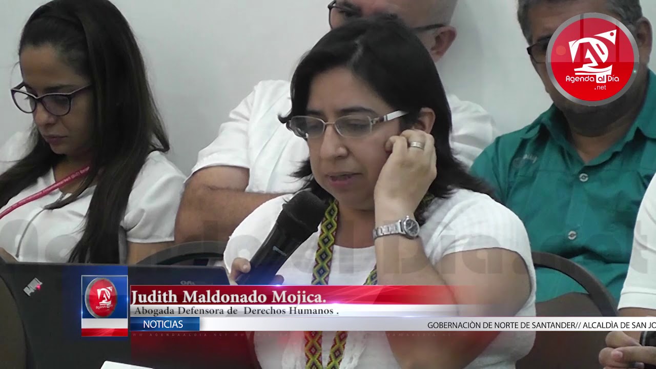 13-INT JUDITH MALDONADO DERECHOS HUMANOS CONSEJO DEPARTAMENTAL DE PAZ ...
