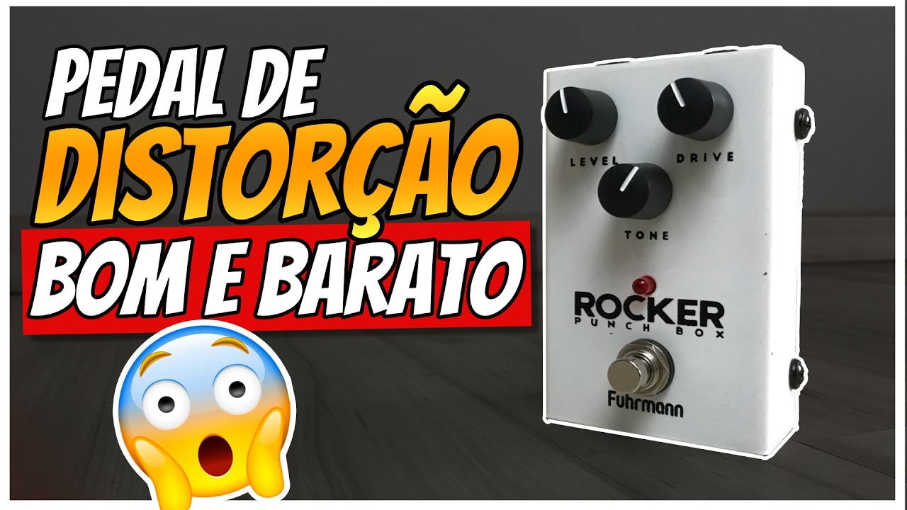Pedal de Distorção Bom e Barato? Review Rocker Punch Box Fuhrmann - YouTube