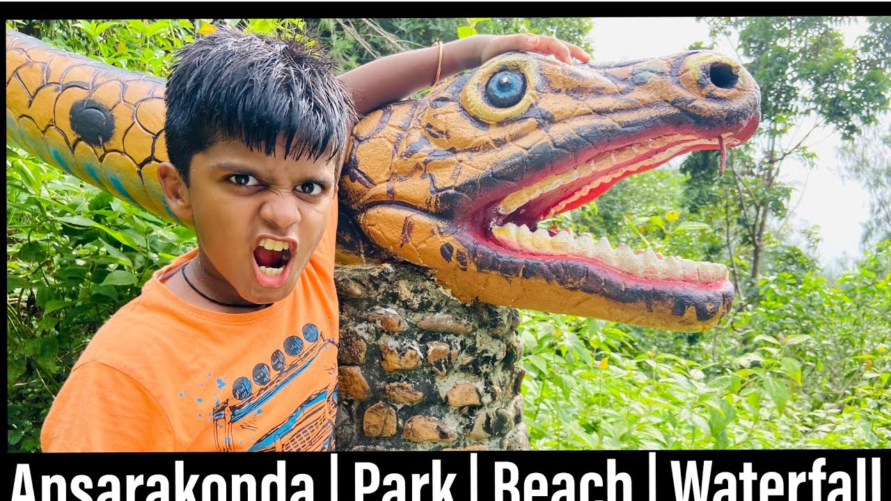 Apsarakonda Park, Waterfall and Beach trek and fun - YouTube