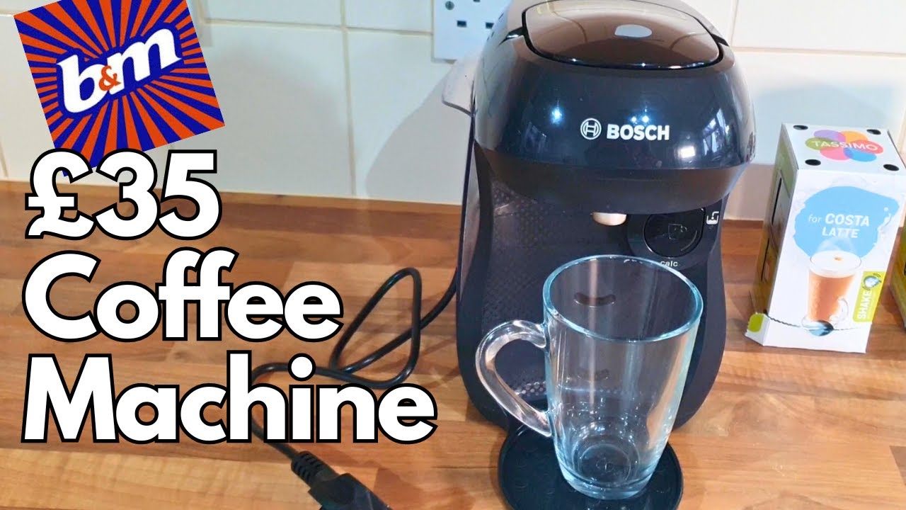My £35 B&M Coffee Machine - YouTube