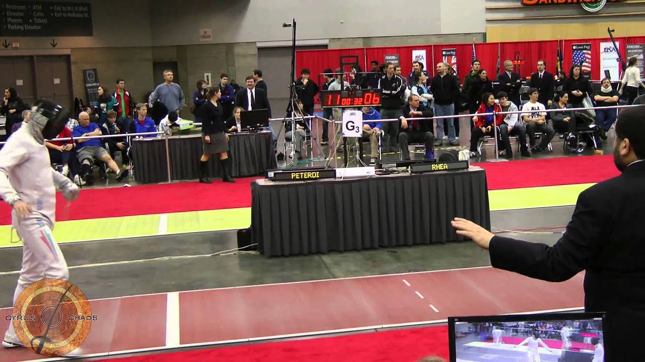 Portland 2012 Epee - R12 - Rob Rhea USA v Peterdi András HUN - YouTube