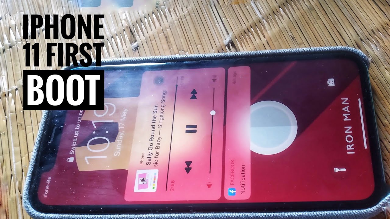 #iphone 11 first boot and setup #Apple - YouTube