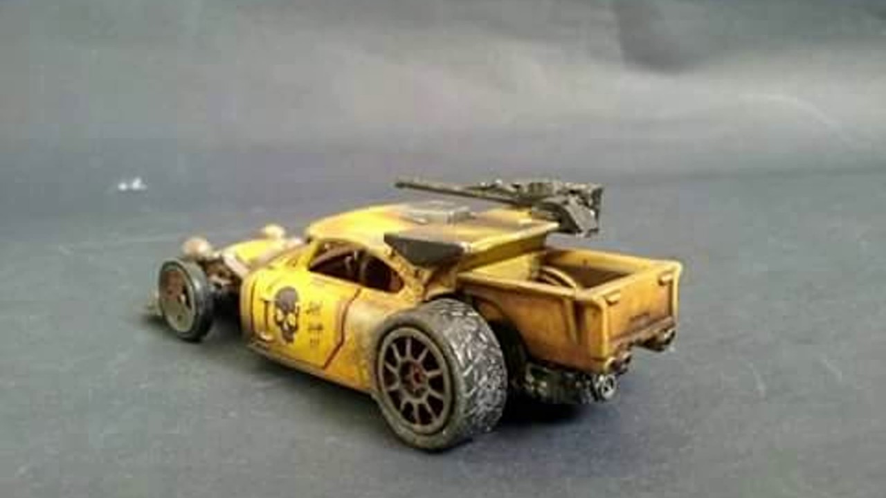 Some examples of my work with diecast models customization - YouTube