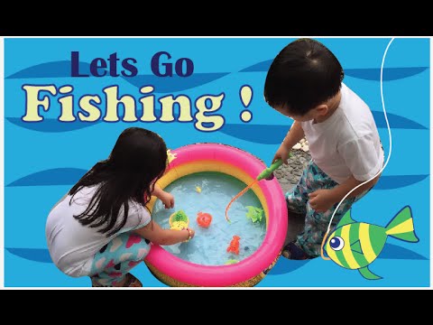 Fishing Game, fun way to learn Colors - YouTube