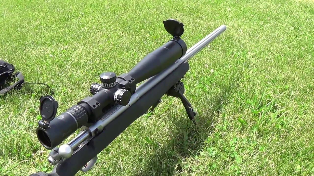 Savage 12 lrpv 22 250 and Ruger RPR 243 Win 600 yrds - YouTube