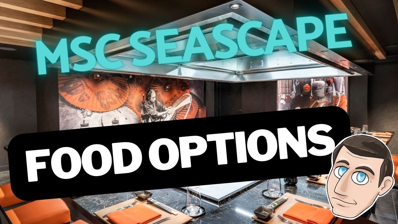 MSC Seascape - All the Food Options - YouTube