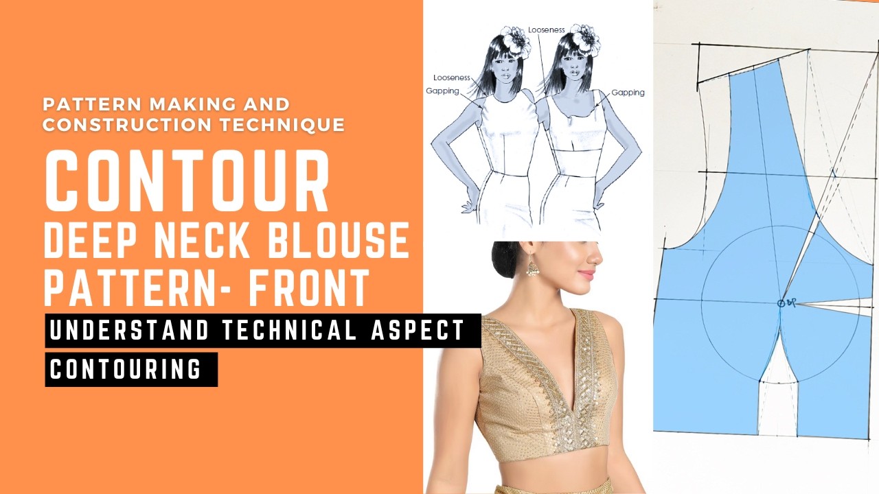 Deep Neck contouring Pattern _ Front #contouring #contourtutorial # ...