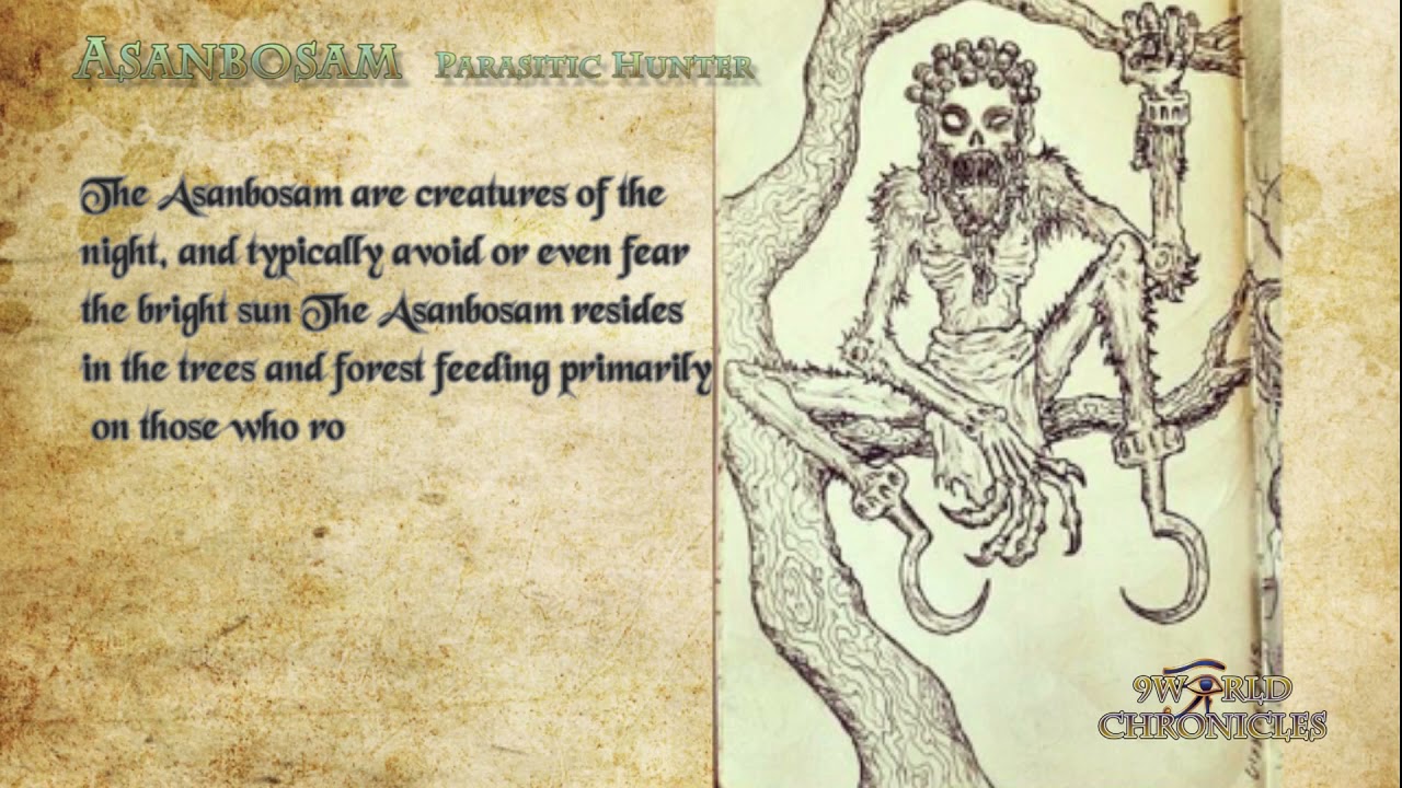 Asanbosam Classification: Mythological Creature Demon Culture Ghana and ...