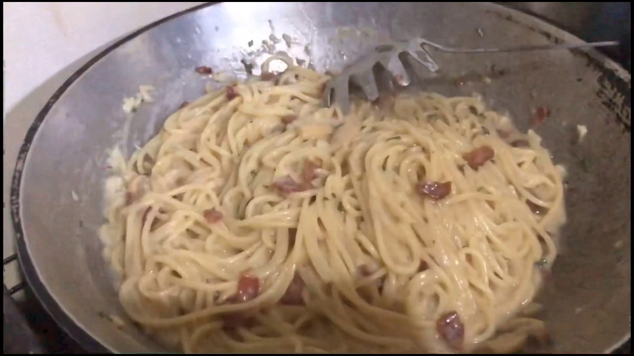 How to cook Carbonara - YouTube