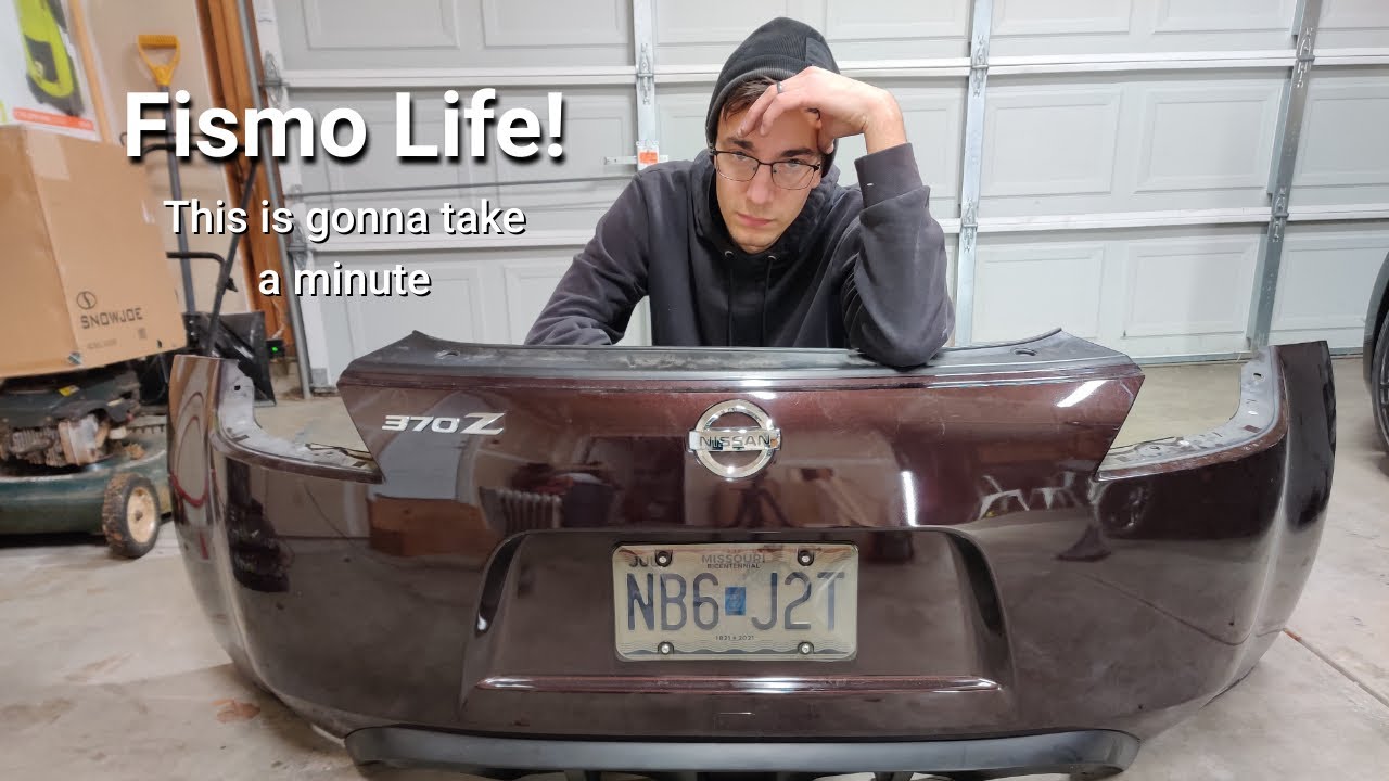 370z V1 Nismo Rear Bumper Install 🏎 - YouTube