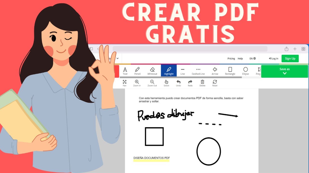 Crear PDF con arrastrar y soltar de forma gratuita y en línea - YouTube