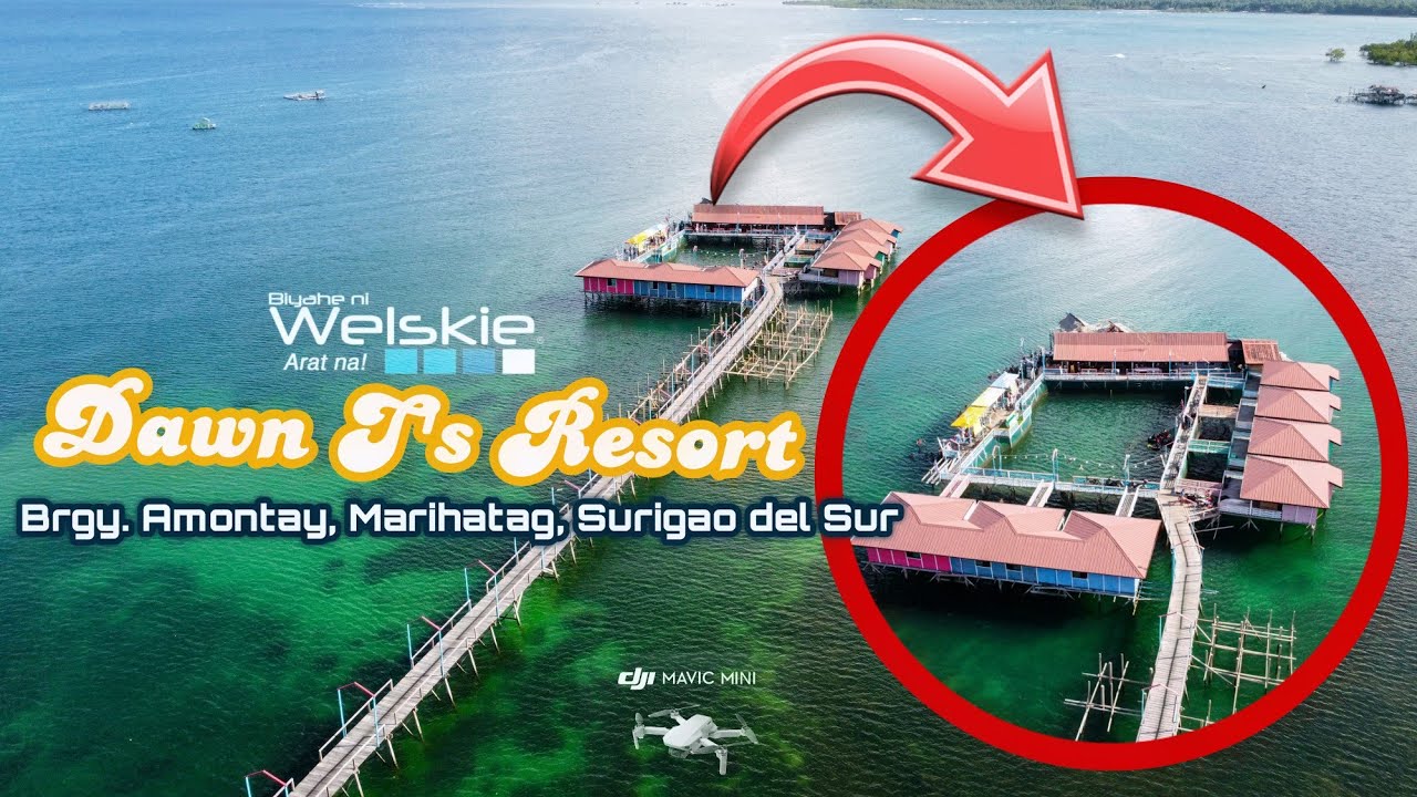 Dawn T's Resort of Marihatag, Surigao del Sur, Philippines via Drone ...