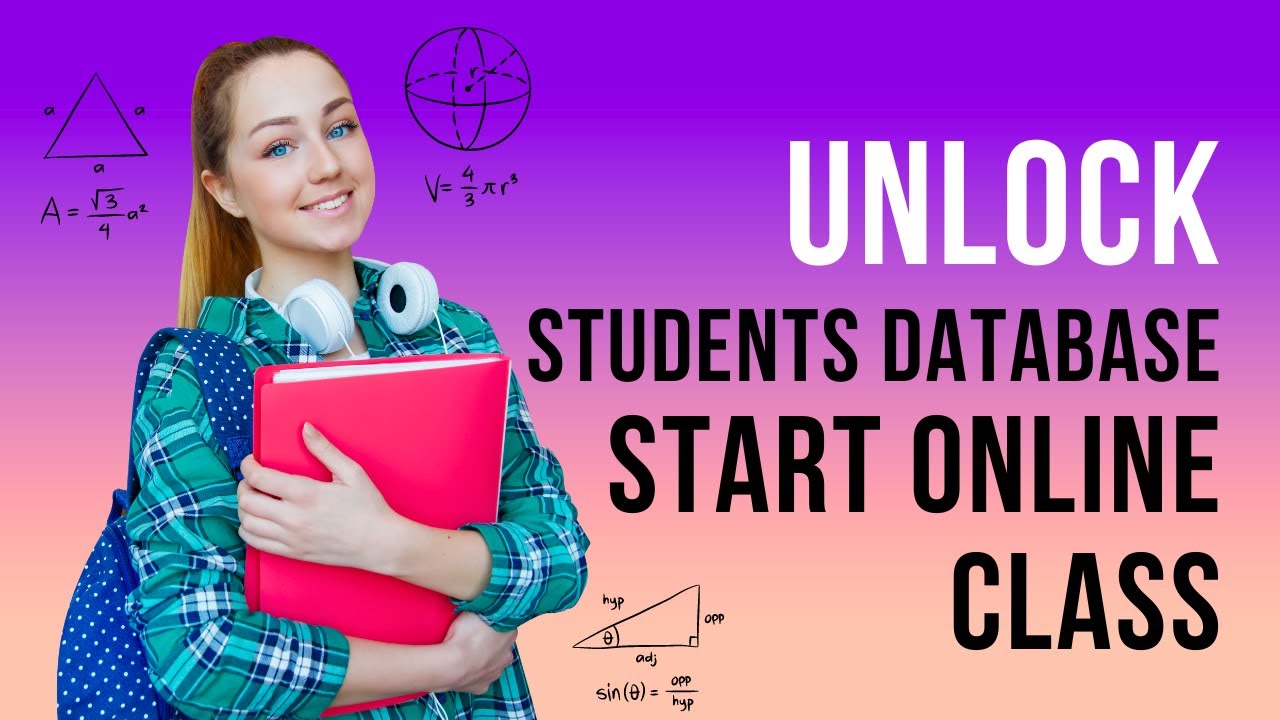 Unlock Students Database & Start Online/Offline Home Tuition - YouTube