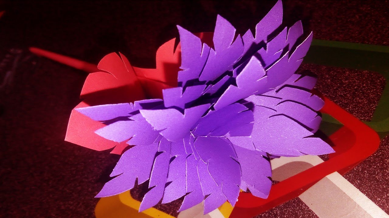 Flower Stick | How To Make Flower Stick | Beautiful Flower Stick | Easy ...