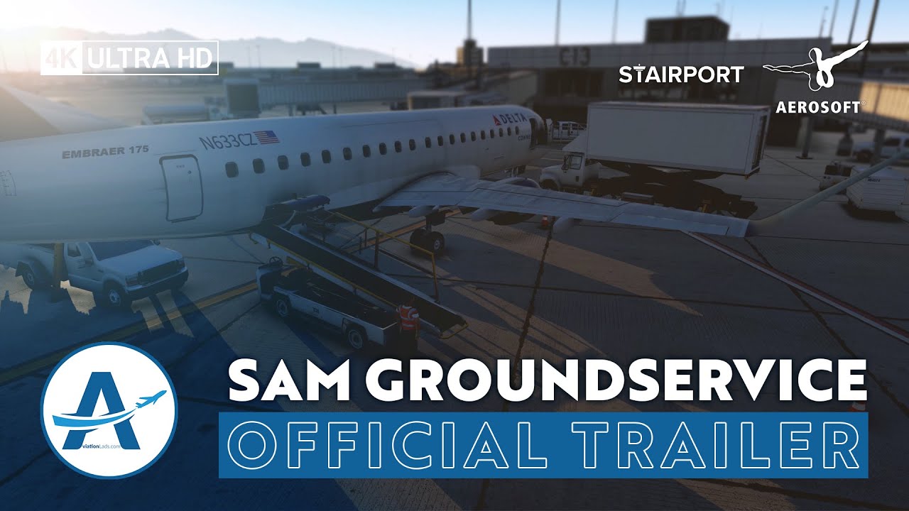 Aerosoft - SAM Groundservice | X-Plane 11 [Official Trailer] - YouTube