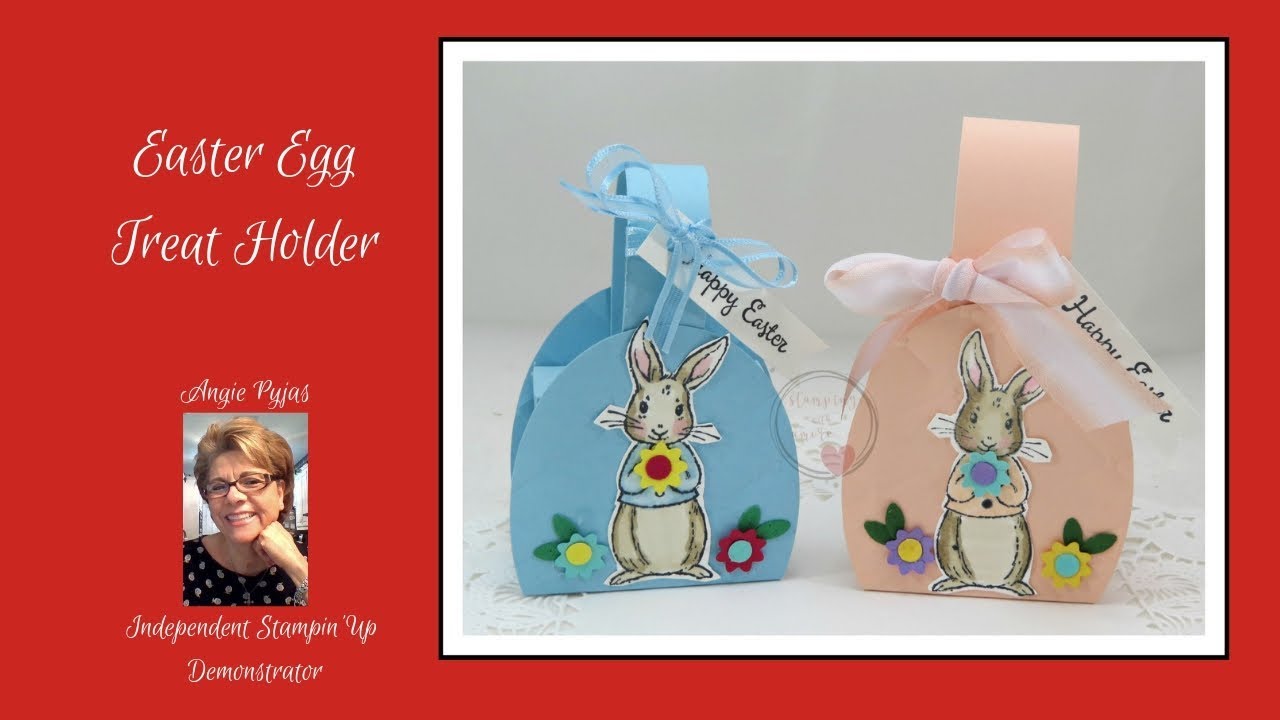 EASTER EGG TREAT HOLDER - YouTube