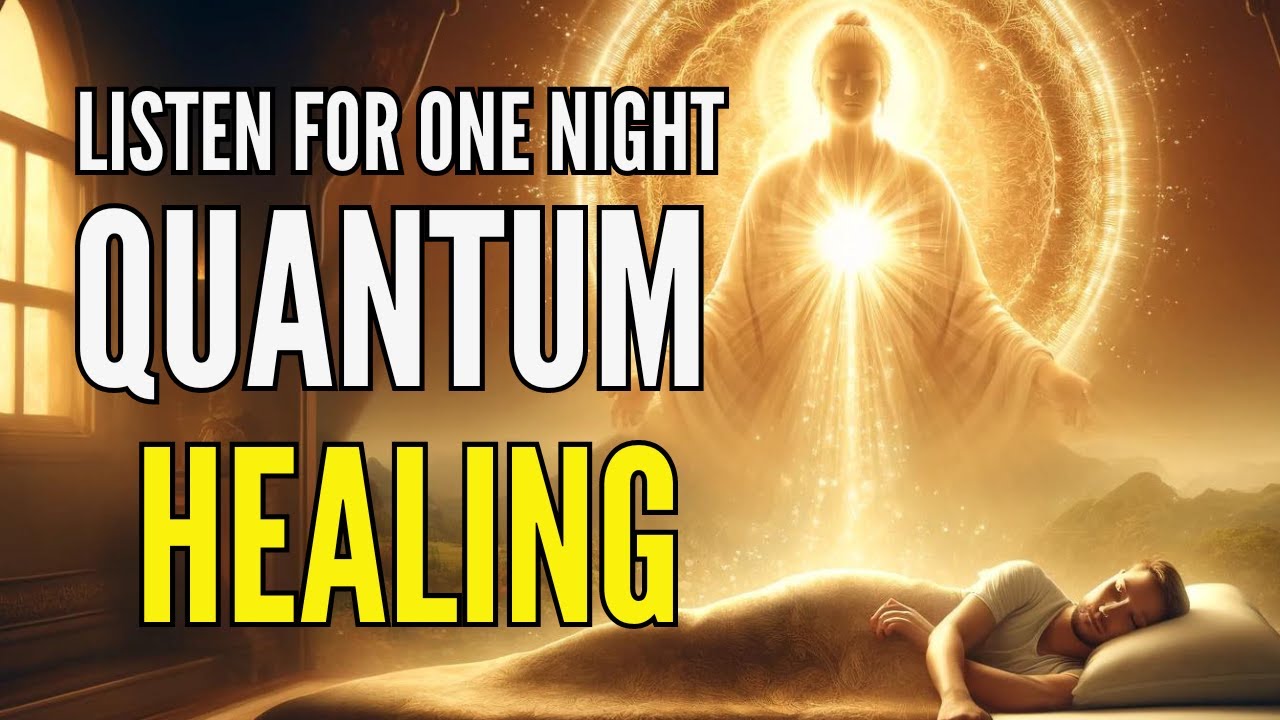 QUANTUM HEALING IN 1 NIGHT | Hypnosis REPROGRAM YOUR MIND WHILE YOU SLEEP – NO ADS! - YouTube Music
