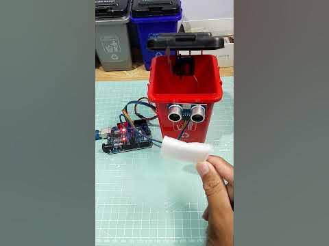 Tong Sampah Otomatis by Arduino #arduino #youtubeshorts #shorts # ...