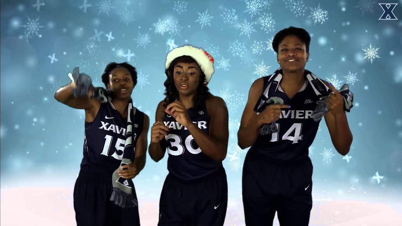 Happy Holidays from Xavier Women's Basketball - YouTube
