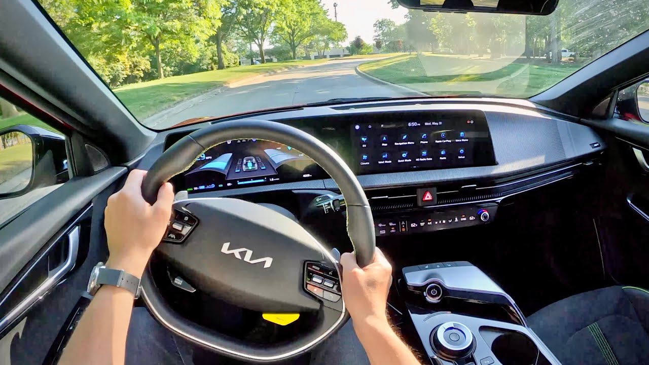 2023 Kia EV6 GT - POV Driving Impressions - YouTube