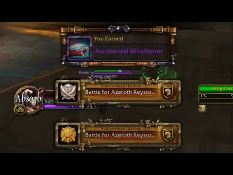 World of Warcraft - Completing Battle for Azeroth Keystone Master ...