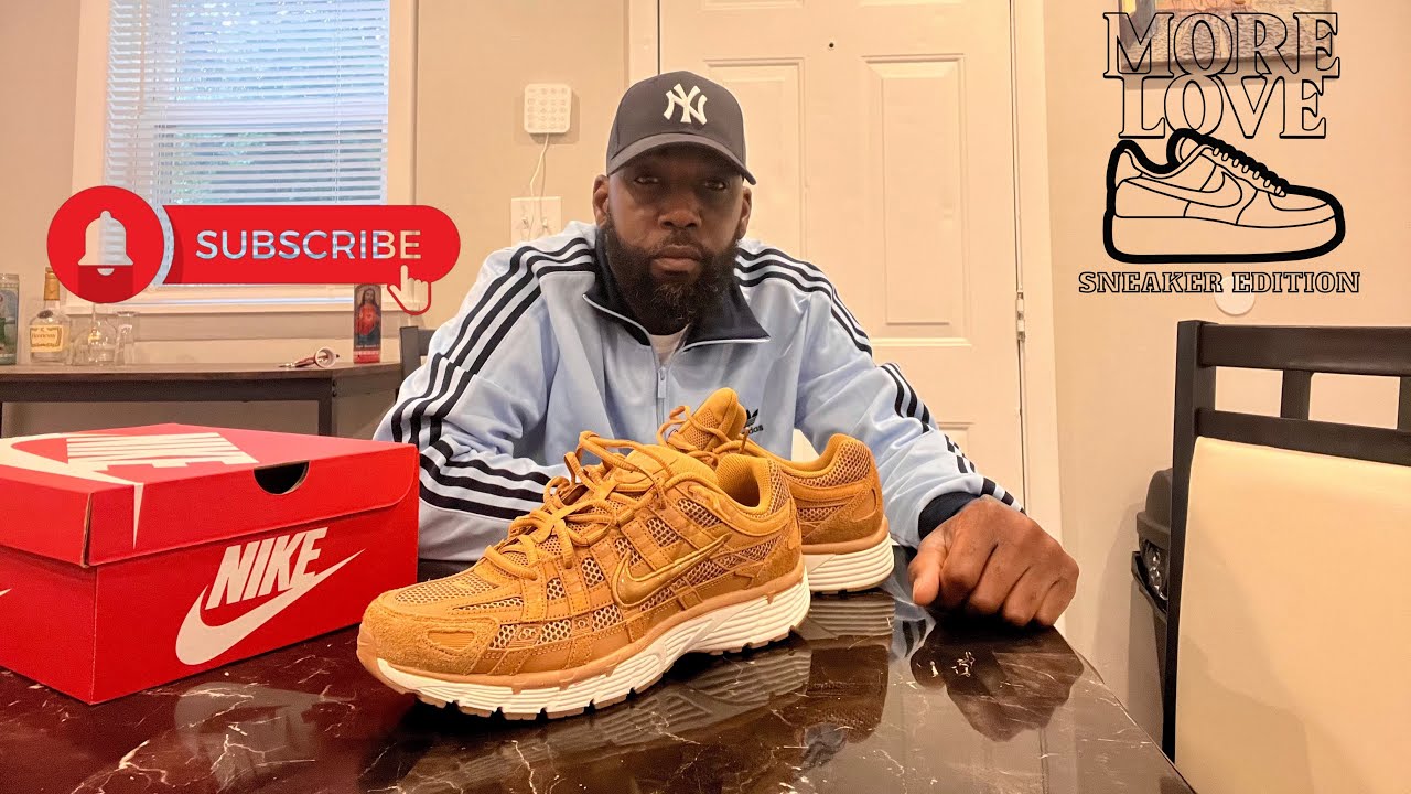 NIKE P-6000 FLAX-METALLIC GOLD-SAIL - YouTube