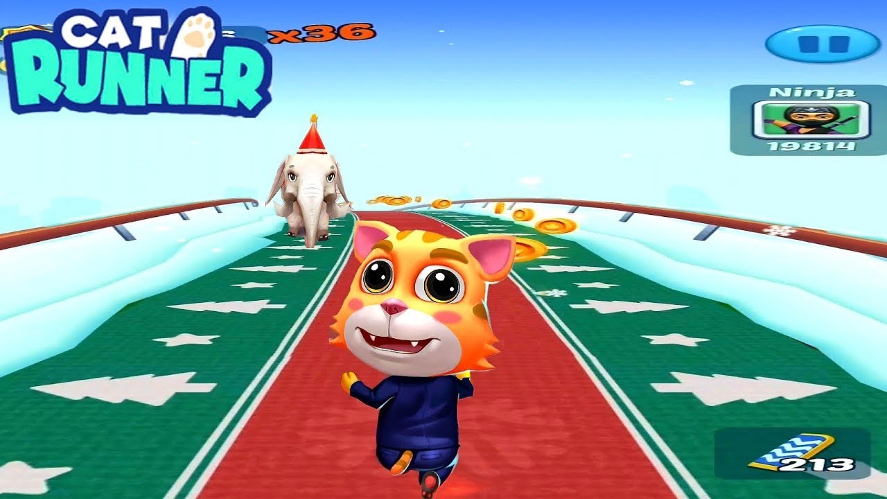 Cat Runner Game - Best Cat Run | Android/iOS Gameplay HD - YouTube