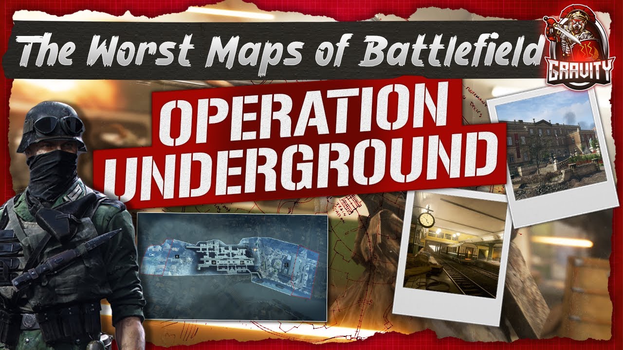 The WORST Maps of Battlefield - Ep. 11 - Operation Underground - BF:V ...