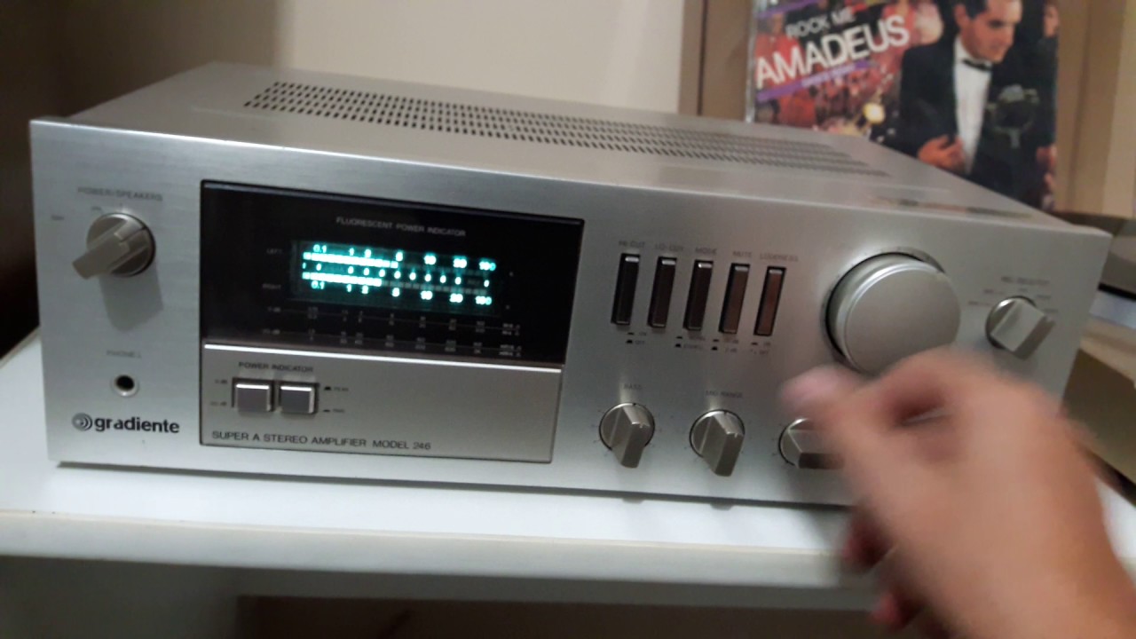 AMPLIFICADOR GRADIENTE 246 - YouTube