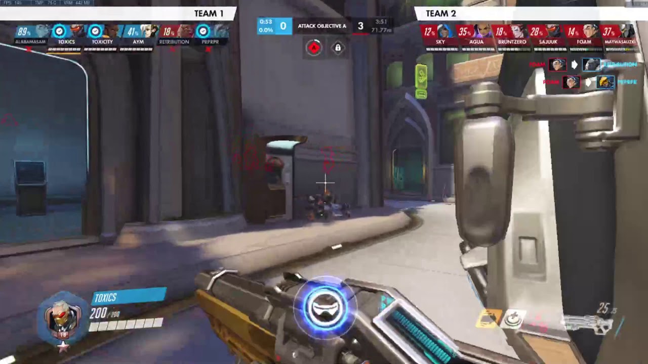 Overwatch Gold comp - YouTube