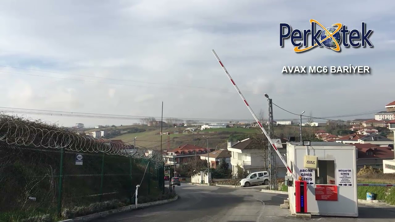 AVAX MC6 Otopark Bariyeri | Kollu Bariyer Sistemleri - YouTube