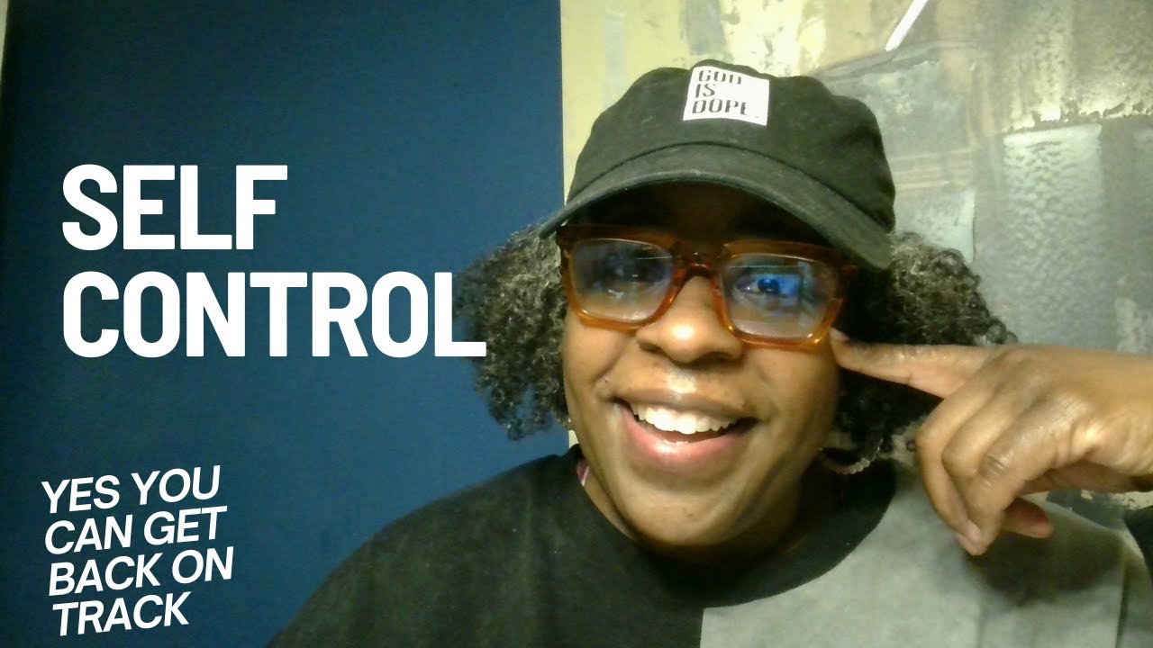 Getting back on track after falling off of New Year's Resolutions || Practicing Self-Control ...