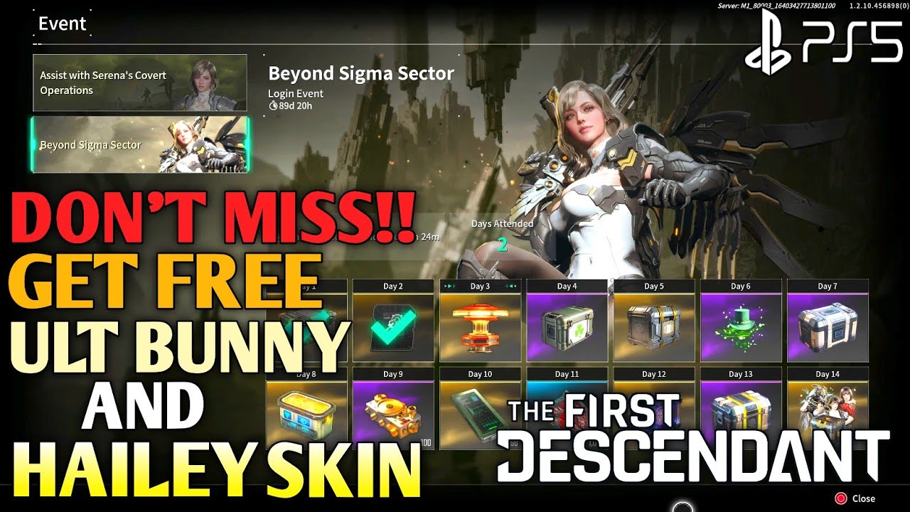 Don't Miss Event Get Free Ultimate Bunny & Hailey Skin THE FIRST ...