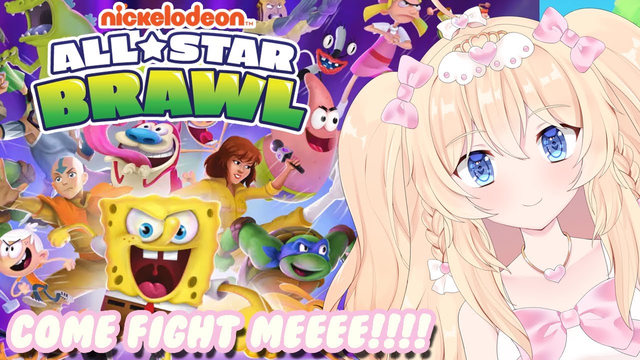 THE NEW SMASH BROS!!! SORA WHOOO??? ~ Nickelodeon All Star Brawl ...